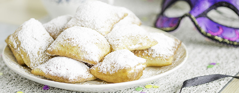 Nos recettes pour un carnaval ou un mardi gras réussi.