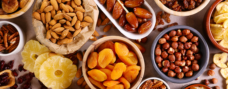 Fruits secs : définition, types et bienfaits